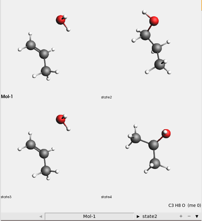Reaction Boost (targeted MD): bond-making and breaking — Tutorials 2024.1 documentation