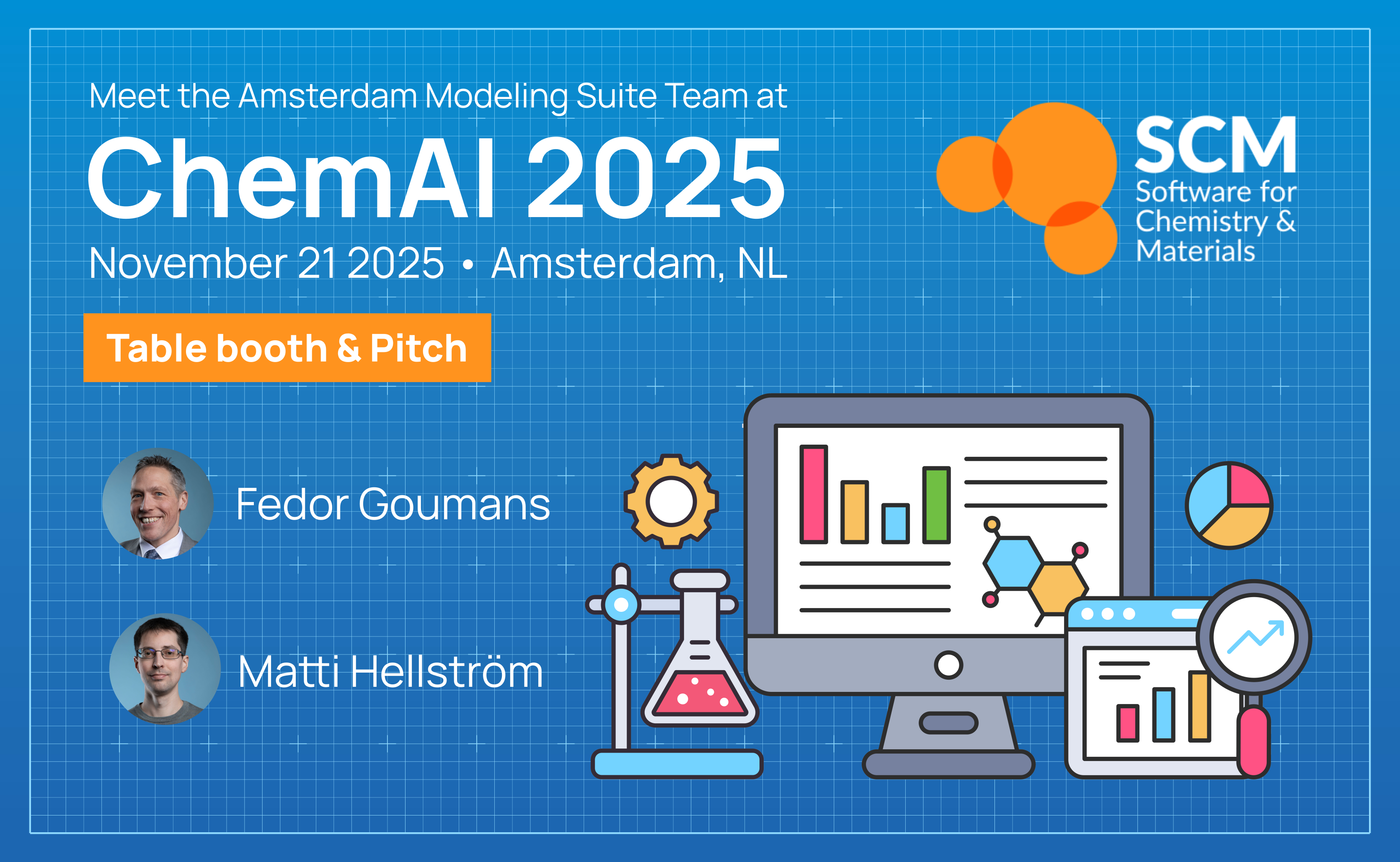 SCM at ChemAI 2025 – See You in Amsterdam! - SCM