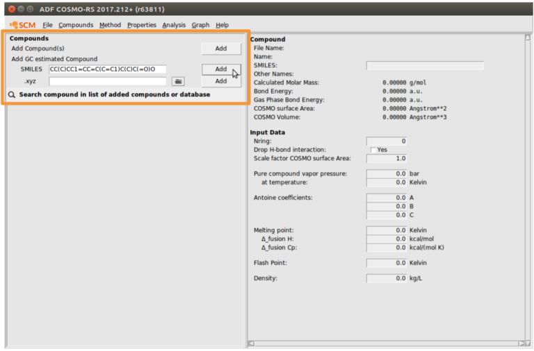 COSMO-RS: Fast sigma profile estimations and new UNIFAC implementation - Software for Chemistry ...